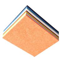 China Aesthetic 15mm 600mm Width Felt Wall Tiles for sale