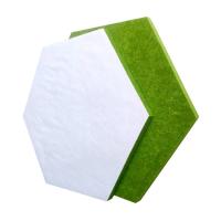 China Velcro Friendly Hexagon 15mm Pet Felt Panels for sale