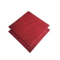 China 18mm 100% Polyester Sound Absorbing Acoustic Panels for sale