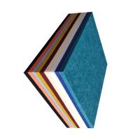China 18mm 100% Polyester Sound Absorbing Acoustic Panels for sale