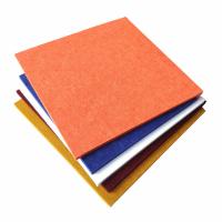 China 18mm 100% Polyester Sound Absorbing Acoustic Panels for sale