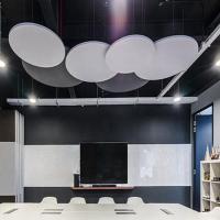 China Dia 1200mm Fire Rated 25mm Acoustic Baffle Ceiling Panels for sale