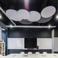 China 25mm Polyester Acoustic Ceiling Panels for sale