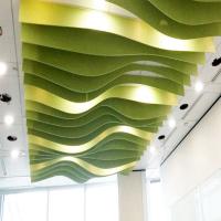 China 3D Design  Flame Retardant Easy Installation Acoustic Ceiling Panels for sale