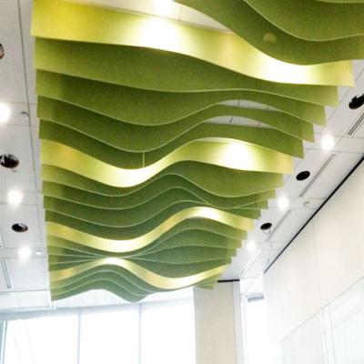 China 3D Design  Flame Retardant Easy Installation Acoustic Ceiling Panels for sale