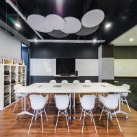 China 1200*600mm 12mm Ceiling Board PET Acoustic Baffle Panel for sale