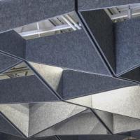 China 15mm NRC 0.8 Ceiling Sound Panels For Meeting Room for sale