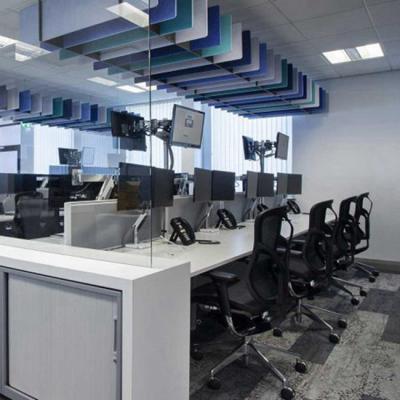China Intertek Custom design 12mm Acoustic  Ceiling Panels for sale