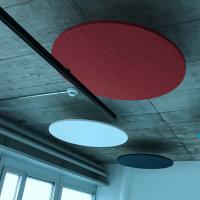 China Dia 1200mm Fire Rated 25mm Acoustic Baffle Ceiling Panels for sale