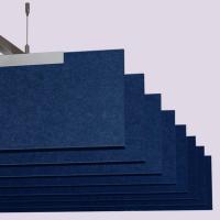 China ASTM E84-A 100% Polyester Soundproof Ceiling Tiles for sale