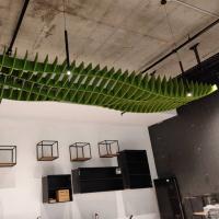 China 15mm EN13501-B Acoustic Ceiling Panels For Open Offices for sale