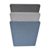 China Grooving  12MM Sound Absorbing Desk Dividers Eco Friendly for sale
