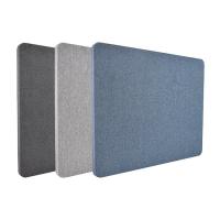 China Fabic Wrapped EN13501-B Soundproof  Acoustic Desk Screen for sale