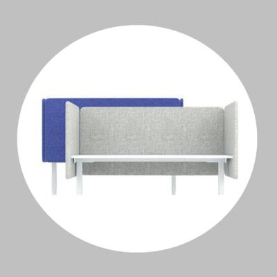 China Noise Reducing 25mm NRC 0.6 Acoustic Privacy Screens for sale