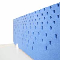 China 12mm NRC 0.6 Sound Absorbing Desk Dividers for sale