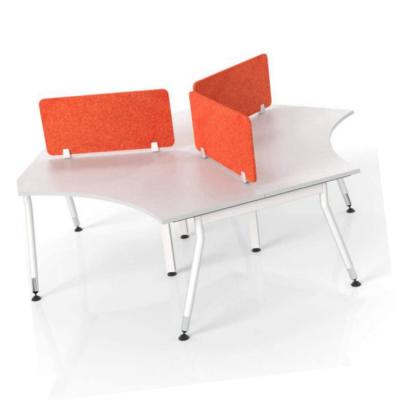 China 12mm NRC 0.6 Sound Absorbing Desk Dividers for sale
