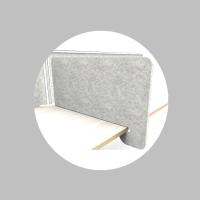 China 20mm 100% polyester Acoustic Desk Dividers for sale