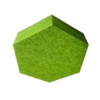 China Geometry Shaping 9mm EN 13501-B Felt Wall Tiles for sale