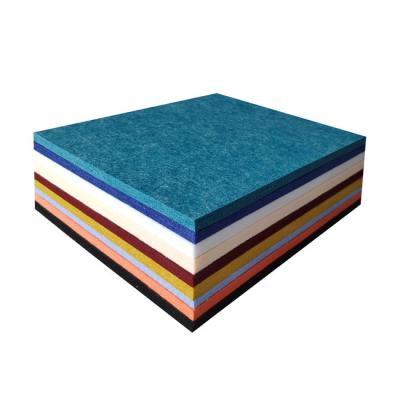 China 100％ PET 12mm Pet Felt Acoustic Panels For Audios for sale