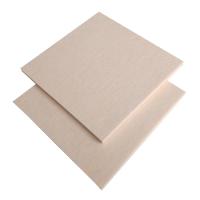 China 1700gsm 25mm White Polyester Fiber Acoustic Panel For Classrooms for sale