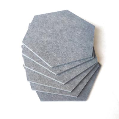 China Easy Cutting DIY Interior Decoration Acoustic PET Panels Light Weight for sale
