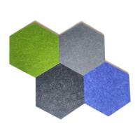 China Easy Cutting DIY Interior Decoration Acoustic PET Panels Light Weight for sale