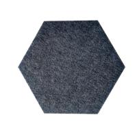 China Hexagon EN 13501-B Length 150mm Acoustic Wall Panels for sale