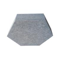 China Hexagon EN 13501-B Length 150mm Acoustic Wall Panels for sale