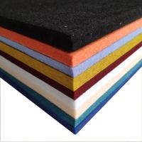 China Beveling 9mm 1300gsm Acoustic Wall Panels for sale