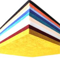 China SGS 600*600mm Acoustic Fabric Panels For Music Halls for sale