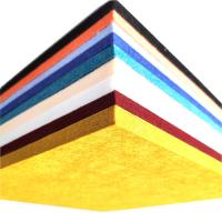 China SGS 2400gsm Decorative Sound Absorbing Panels for sale