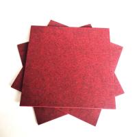 China EN 13501-B 1900gsm Decorative Acoustic Wall Tiles for sale