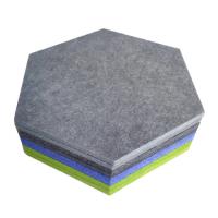 China Hexagon NRC 0.6 ASTM E84-A Studio Acoustic Panels for sale