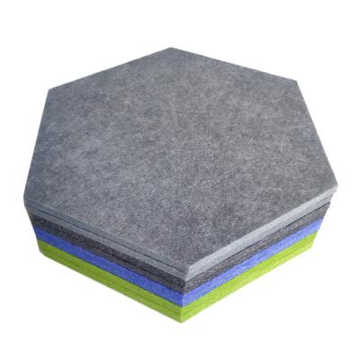 China Hexagon NRC 0.6 ASTM E84-A Studio Acoustic Panels for sale