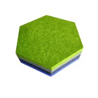 China Hexagon NRC 0.6 ASTM E84-A Studio Acoustic Panels for sale