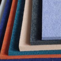 China 9mm 47 Colors Paintable Polyester Fiber Acoustic Panel For Conference Room for sale