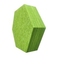 China 9mm 47 Colors Paintable Polyester Fiber Acoustic Panel For Conference Room for sale