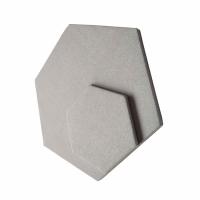 China Hexagon Diameter 300mm Fabric Wrapped Acoustic Panels for sale