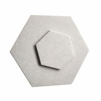 China Geometry Shaping 25mm Length 150mm Fabric Acoustic Panels for sale