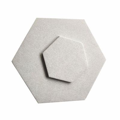 China Geometry Shaping 25mm Length 150mm Fabric Acoustic Panels for sale