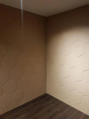 China Noise Reduction Office Decorative 12mm Rigid Felt Wall Tile for sale