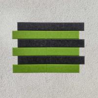 China 12MM Deadening Heat Insulation Acoustic PET Felt Panels For Home for sale