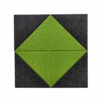 China 12MM Deadening Heat Insulation Acoustic PET Felt Panels For Home for sale