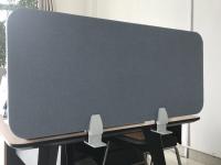 China Polyester Fiber 100％ PET Acoustic Desk Screen Sound Proof NRC for sale