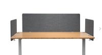 China Polyester Fiber 100％ PET Acoustic Desk Screen Sound Proof NRC for sale