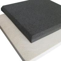 China Intertek Decorating Recycled Cloth Fabric Wrapped Acoustic Panels 600x600 for sale