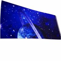 China Printed 100％ PET Geometry Shaping Decorative Acoustic Wall Panels Soundproof for sale
