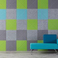 China EN13501 1220x2420mm Home Theater Polyester Acoustic Panels for sale