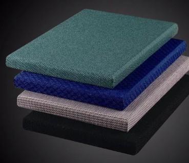 China EN13501 2.4kg/M2 100% Polyester Noise Reduction Foam  Acoustic Isolation Panels for sale