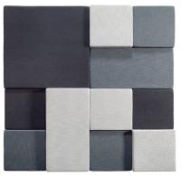 China 9mm Soft Packed Acoustic Absorber W Fabric Wrapped Acoustic Panels for sale